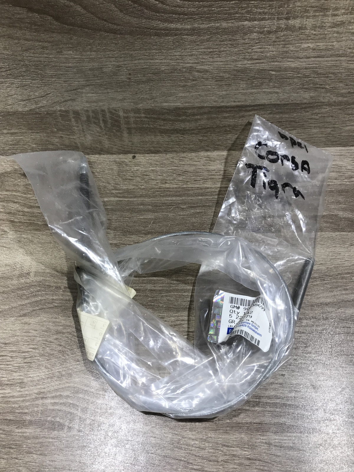 New Genuine OE Opel Seat Handle Cable Cables Lever Tros 90538699 522642 ...