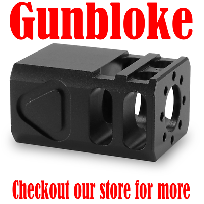 GLOCK COMPACT2 Muzzle Brake Compensator G17 G19 G26 1/2x28 (1/2" UNEF ...