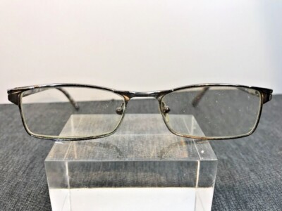 Ray Ban RB 6067 2511 52/16 140 Brown Rimless Authentic Flex Hinge R11 ...