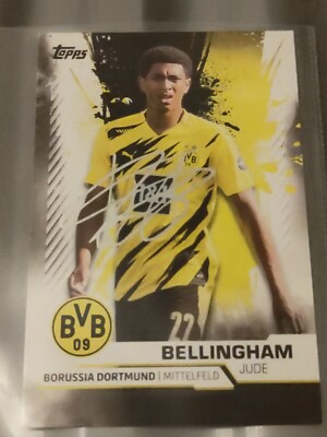 Jude Bellingham Borussia Dortmund BVB Rookie Card 2020/21 Topp ...