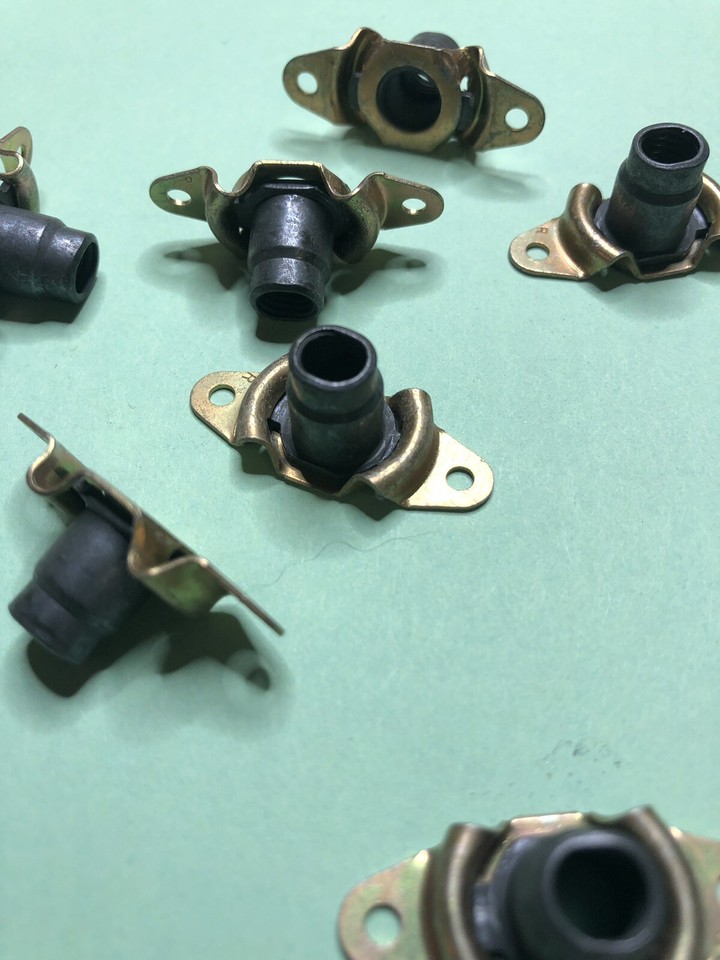 (10ea) 1/4-28 BACN10KE4B5 Boeing Floating Locking Nutplate | eBay