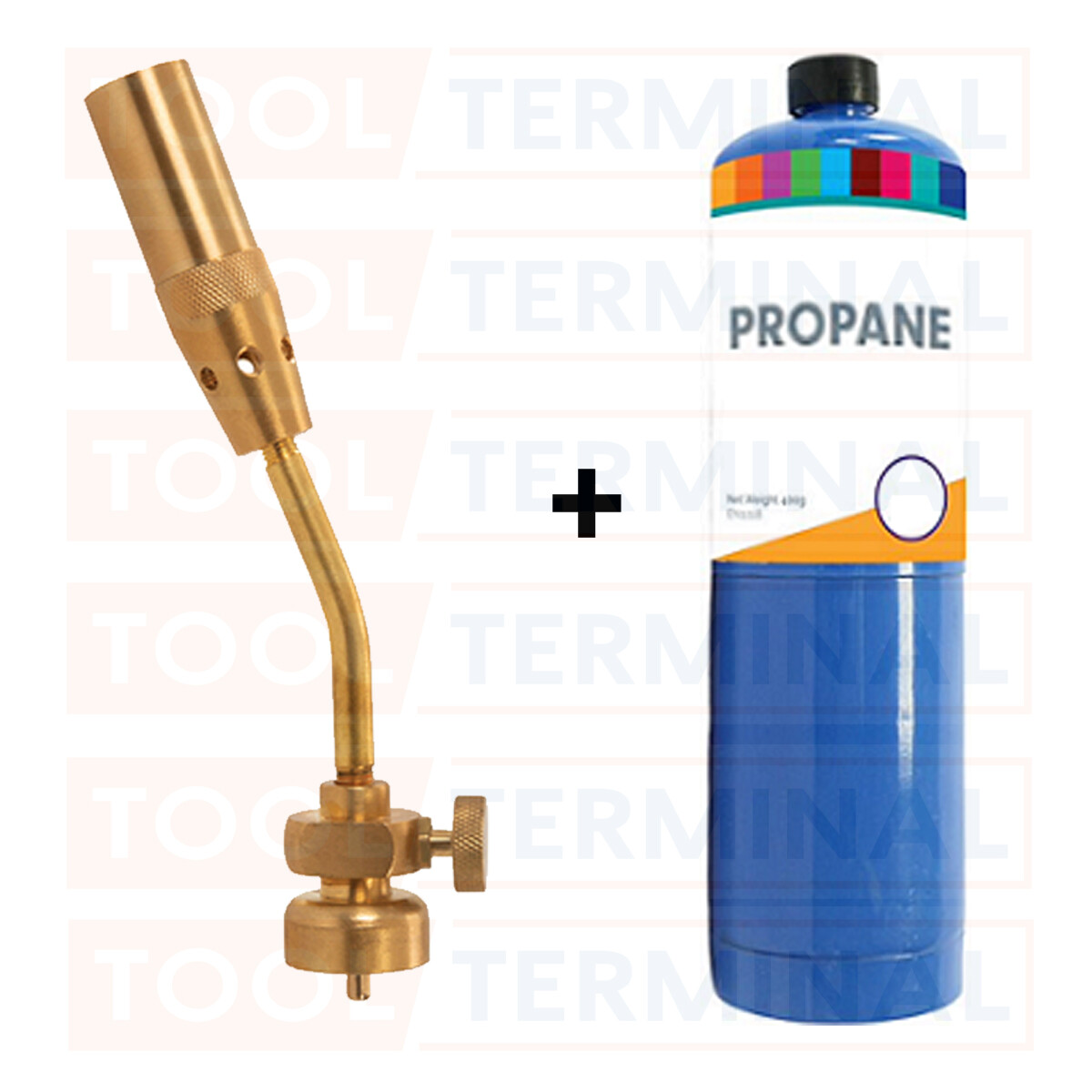 Profire Plumbers Torch Blowlamp MAPP Propane Gas bottle heating brazing ...