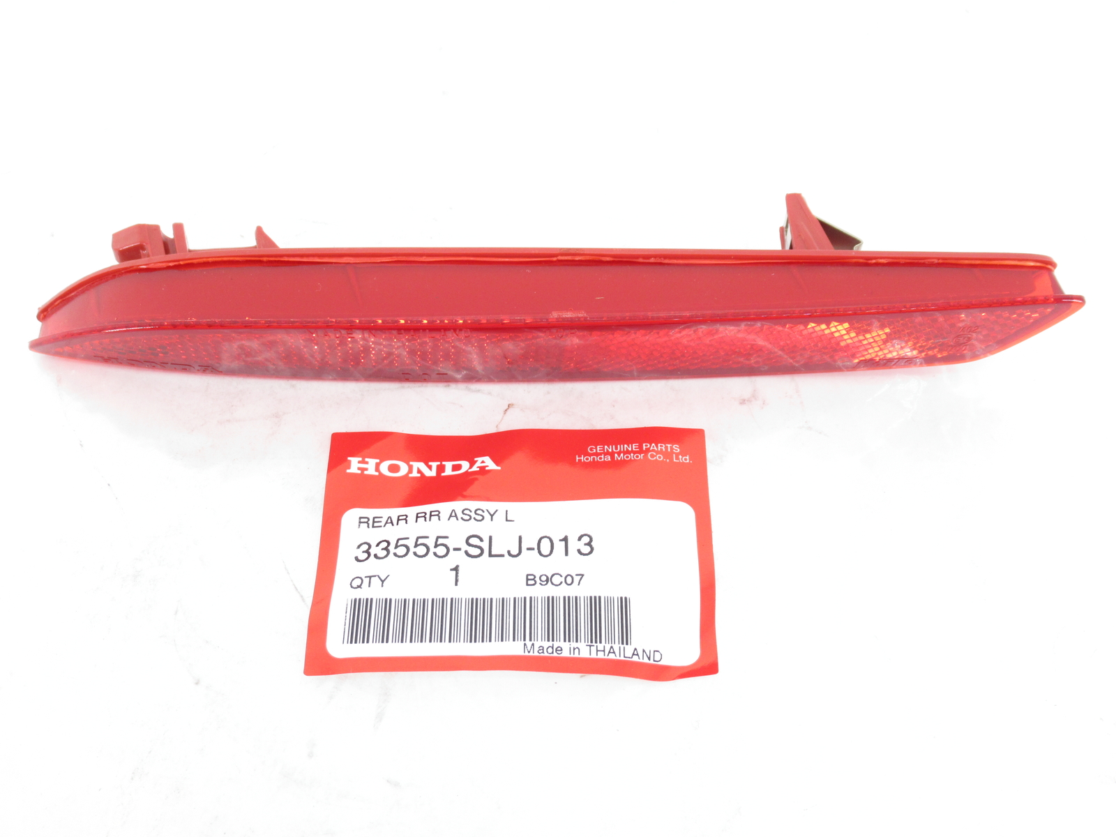 Genuine OEM Honda Acura 33555-SLJ-013 Driver Rear Bumper Reflector CR-V ...