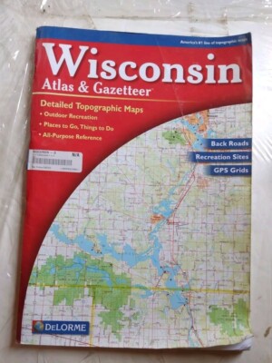 Wisconsin Atlas & Gazetteer, DeLorme, 9780899333311 9780899333311 | eBay