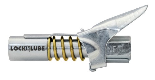 LockNLube Grease Gun Coupler, locks on, doesn't leak, rated over 10,000 ...