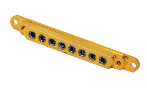 1PC GPPO male end PCB connector DC-40GHz 8-channel connector GPPO-J8MD ...