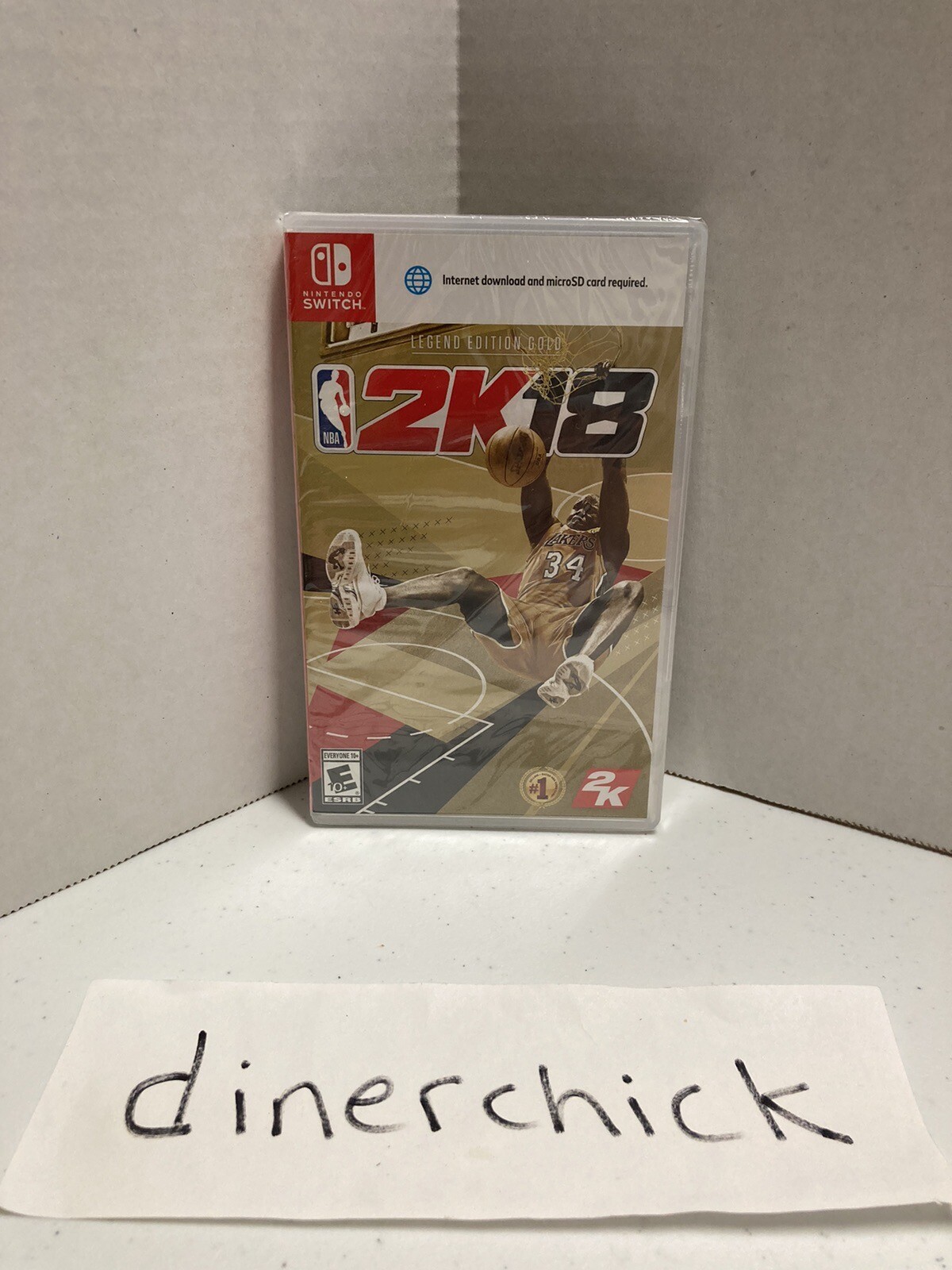 NBA 2K18 Legend Edition Gold (NFR Version) - Nintendo Switch - Brand ...