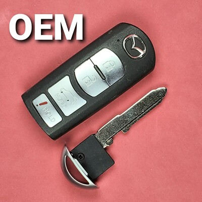 OEM Mazda CX-7 CX-9 Smart Key Prox Hatch WAZX1T763SKE11A04 Transponder ...