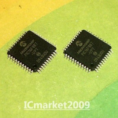 2 PCS PIC16F887-I/PT TQFP-44 16F887 8-Bit CMOS Microcontrollers Chip IC ...