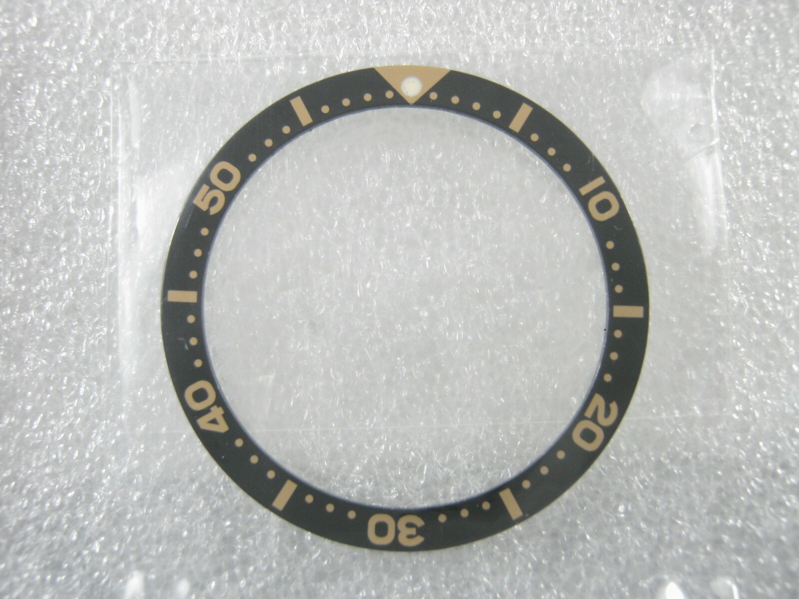 New LARGE BLACK/GOLD Bezel Insert for SKX007 / 6309-7040 / 7002-7001 | eBay
