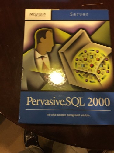 Authentic And Commercial $4995 Pervasive.SQL 2000 Server 10 User. For ...