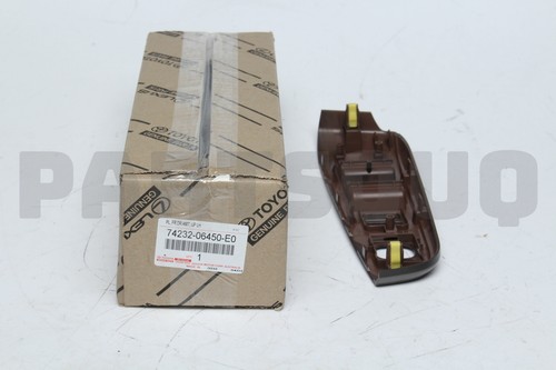 7423206450E0 Genuine Toyota PANEL, FRONT ARMREST BASE, UPPER LH 74232 ...