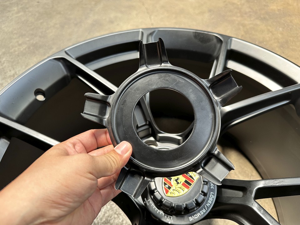 21" Lenso Blackout Forged GT3 RS Wheel (Set of 4) Porsche Macan S 5x112 ...