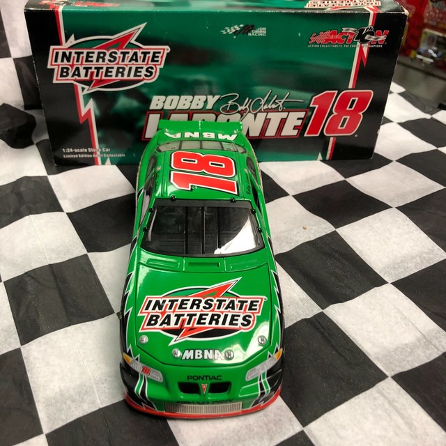 Bobby Labonte #18 Interstate Batteries NASCAR Stock Car 2002 Action ...