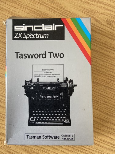 Tasword Two - Sinclair Spectrum 48K (1983) 4607 | eBay UK