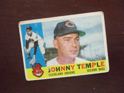 1960 Topps Johnny Temple #500 VG | eBay