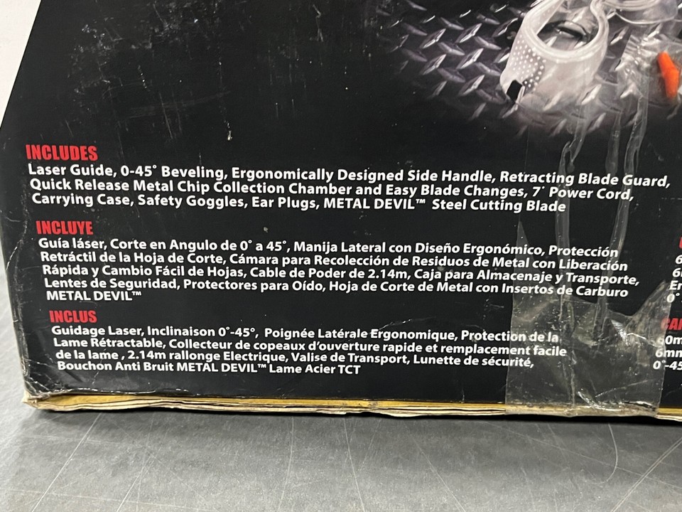 MK Morse Metal Devil NXT Circular Saw 7in- NEW | eBay