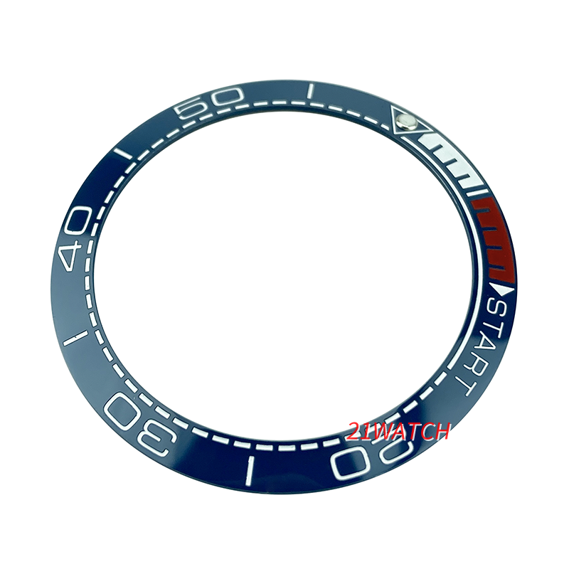 38mm Blue Ceramic Bezel Insert For SM300M SKX Americas Cup Limited ...