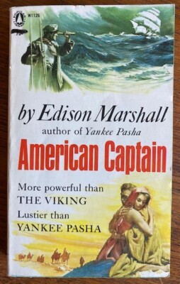 American Captain, by Edison Marshall, Vintage Paperback 1962 | eBay