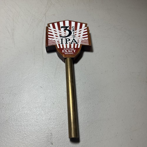 Schooner Exact Brewing 3 Grid IPA Tap Handle | eBay