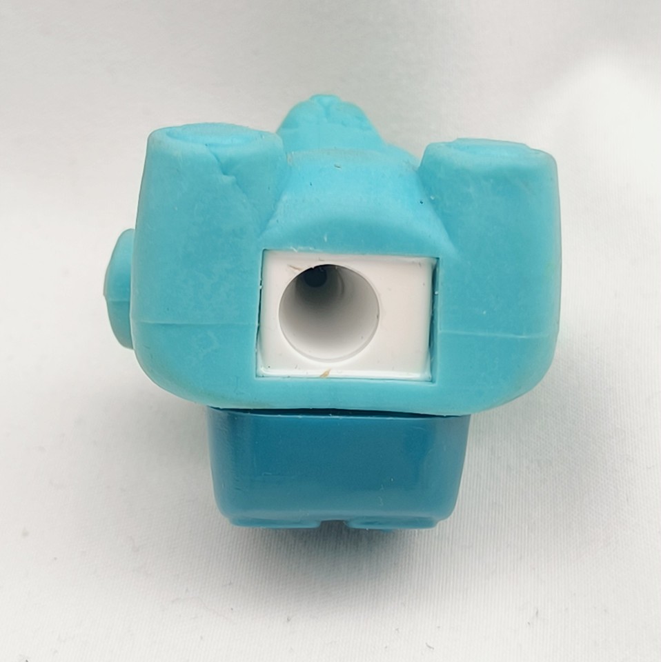 Rare Vintage Teddy Bear Eraser Pencil Sharpener Blue Kawaii 1980s ...