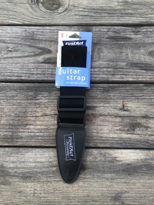 First Act Guitar Strap 2" Width Nylon Adjustable Length Neck Length | eBay
