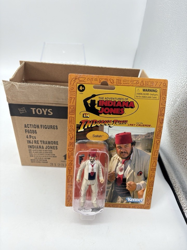 Indiana Jones & The Last Crusade Sallah 3.75 Figure New Minty | eBay