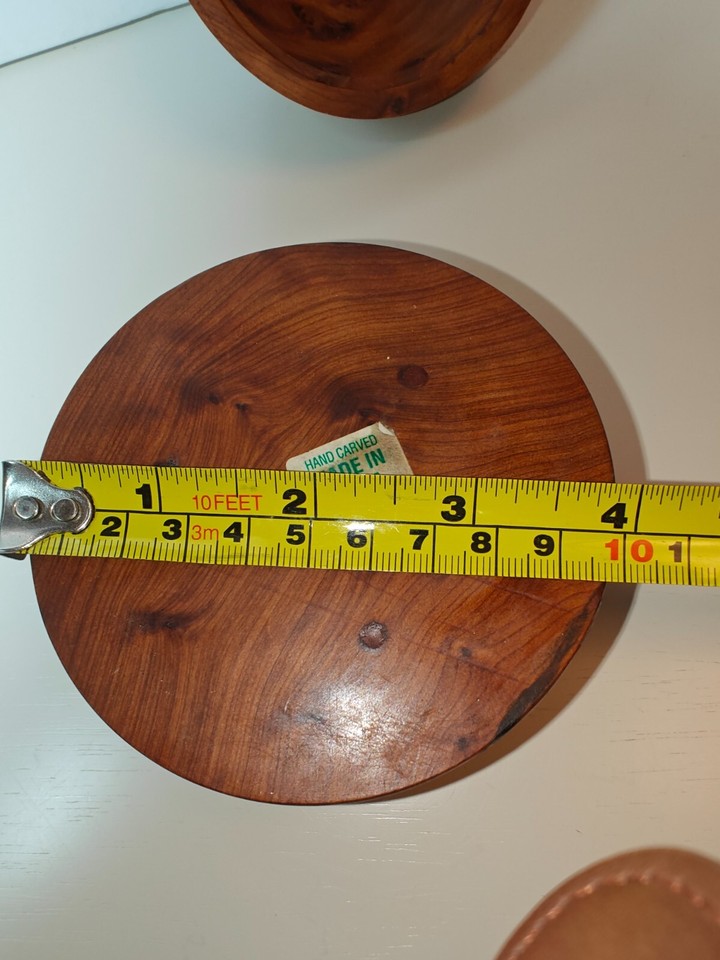 Glossy Handmade Wooden Domed Hidden Trinket Box Made In Kenya | eBay