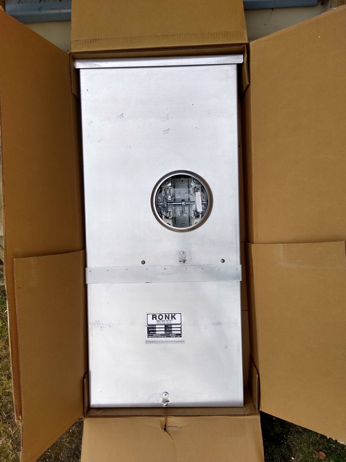 Ronk MSB320LC-UG Meter Base 320/400 Amp Single Phase Lever Bypass ...