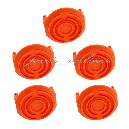 5 Pack Spool Cap Cover for Worx WG170, WG170.1, WG170.9 Trimmer Edger ...