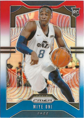 2019-20 Panini Prizm Miye Oni Rookie Red White Blue Prizm SP RC #300 | eBay