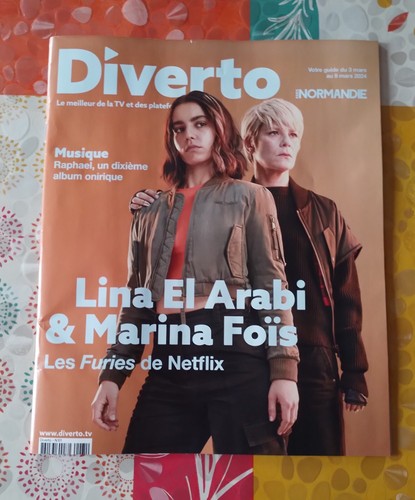 Revue diverto Lina El Arabi & Marina Fois Mars 2024 | eBay