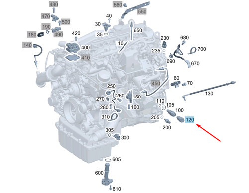 CRANKCASE SCREW PLUG A0019905317 MERCEDES-BENZ SPRINTER W906 GENUINE | eBay