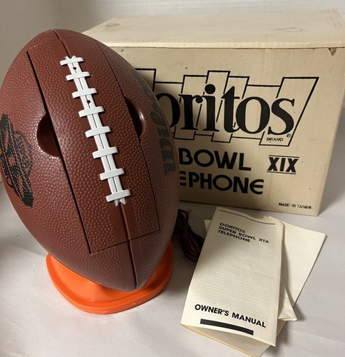 Vintage Doritos Superbowl XIX NFL Football Phone Promotional New in Box ...