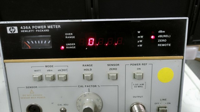 Hewlett Packard HP 436A Power Meter Option 022 for sale online | eBay