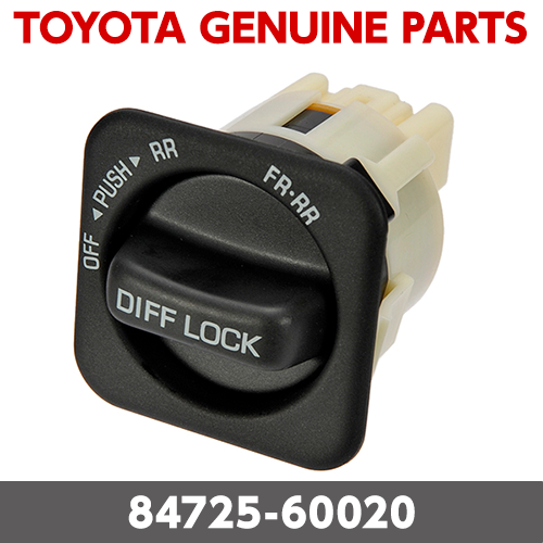TOYOTA Genuine 93-97 Land Cruiser Differential Lock Switch Control ...