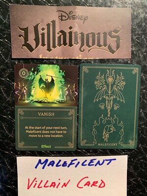 Disney Villainous Maleficent VANISH Villain CARD Effect Card 2018 | eBay
