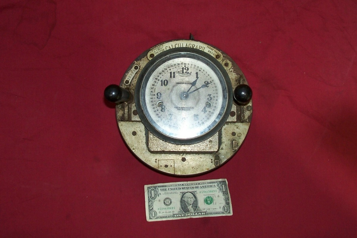 Antique Factory Time Clocks