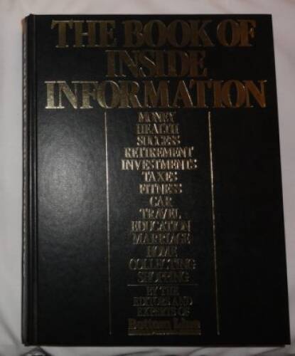 The Book of inside information - Hardcover By Editors of Bottom Line ...
