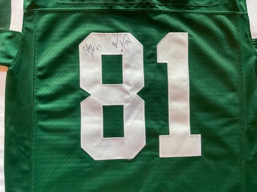 On Field Reebok NFL JETS KELLER #81 Youth Large 14-16 Autograph #47 #72 ...