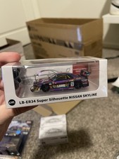CM Models Nissan Skyline LB-ER34 Super Silhouette RHD Bronze 1/64 CM64 ...