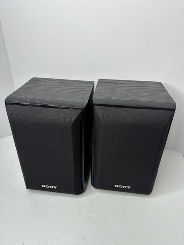Sony SS-B1000 Bookshelf Speakers Pair Black 120W 8 Ohm Stereo Home ...