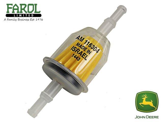 Genuine John Deere X380 Ride on Mower Fuel Filter AM116304 for sale ...