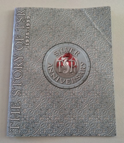 The Story of TSR 1975-1999 D&D Dungeons & Dragons TSR Silver ...