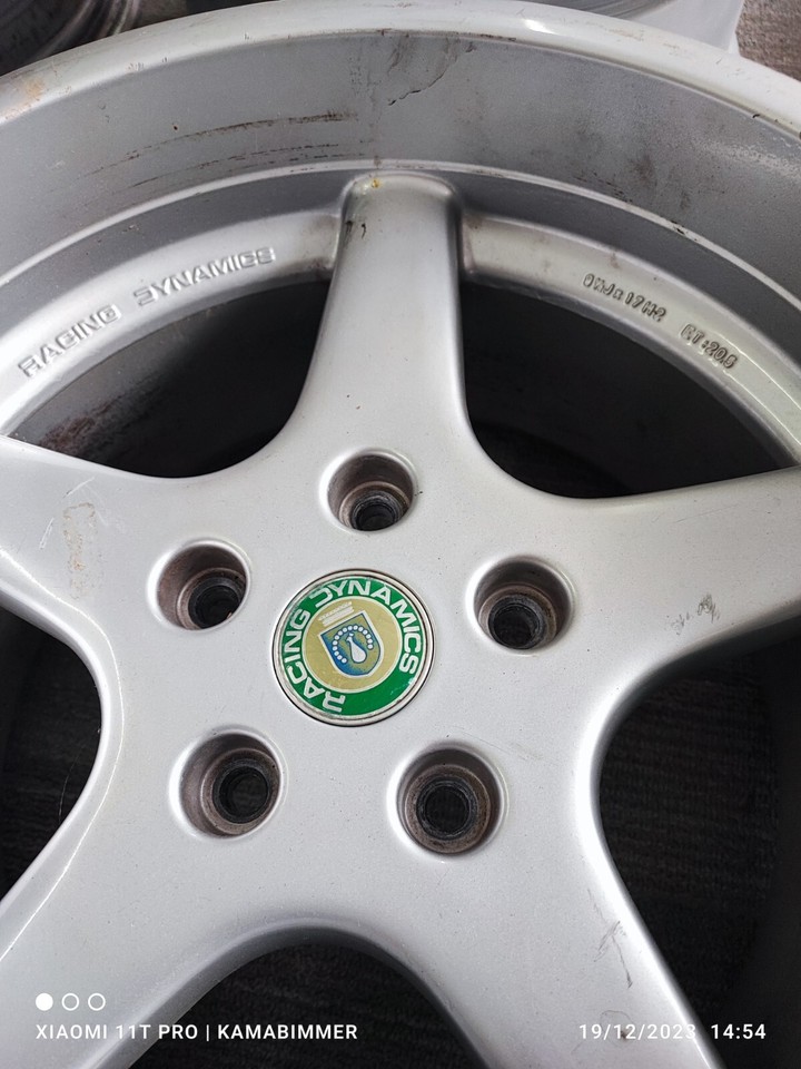 BMW E34 E32 E38 E28 Racing Dynamics RGP Rear Wheel Genuine Fit | 17 ...