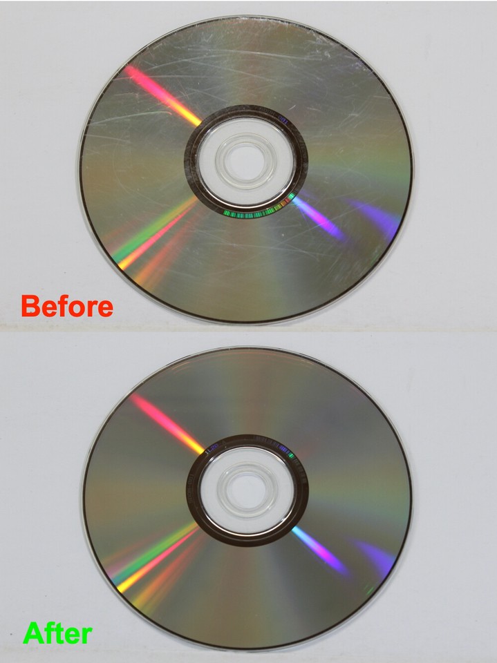 Professional Movie Blu-ray DVD Disc Resurfacing Repair Service Remove ...