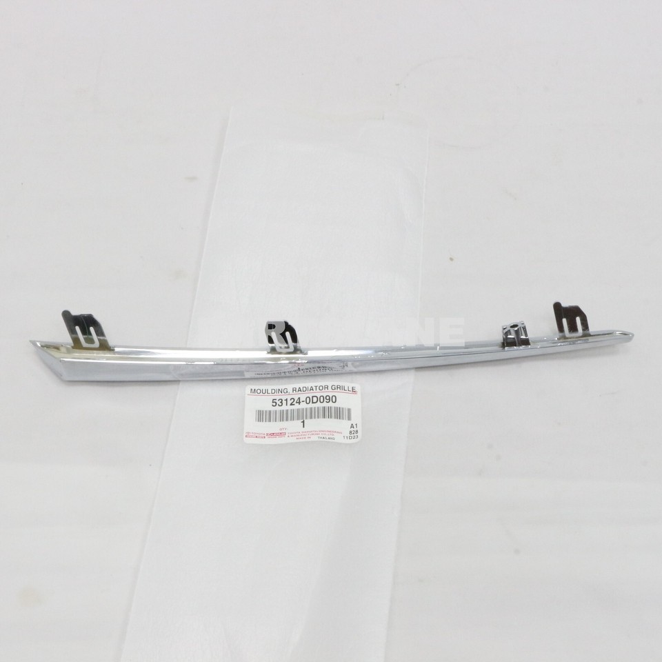 Toyota Vios Yaris OEM Genuine Left Radiator Grille Moulding 53124-0D090 ...