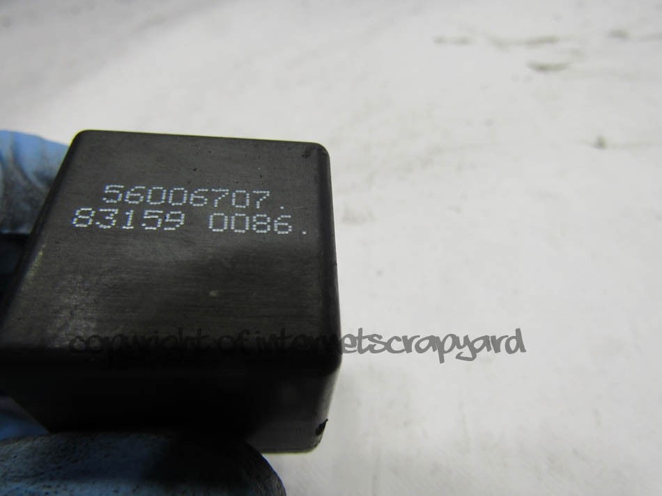 Jeep Cherokee XJ 2.5 TD 84-01 VM 425OHV black relay 56006707 | eBay