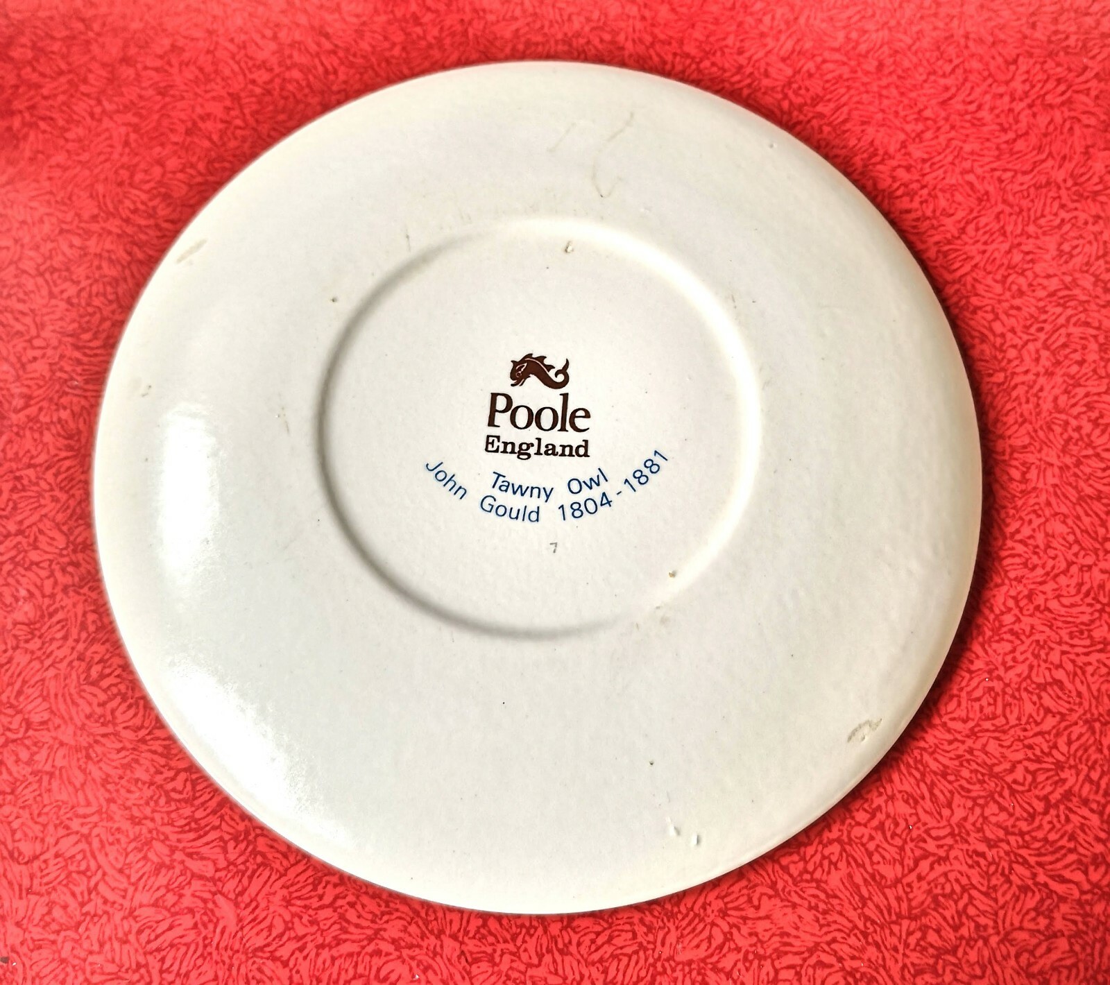 Vintage Poole Pottery Owl Plate | eBay