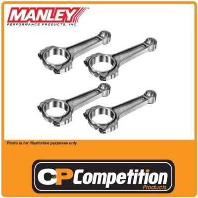 MANLEY i-BEAM TURBO TUFF CON RODS SET MITSUBISHI 4G63 156mm(+6mm) EVO 8 ...